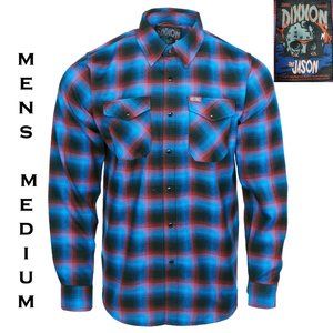 DIXXON | Shirts | Dixxon The Jason Flannel Shirt Mens Medium | Poshmark